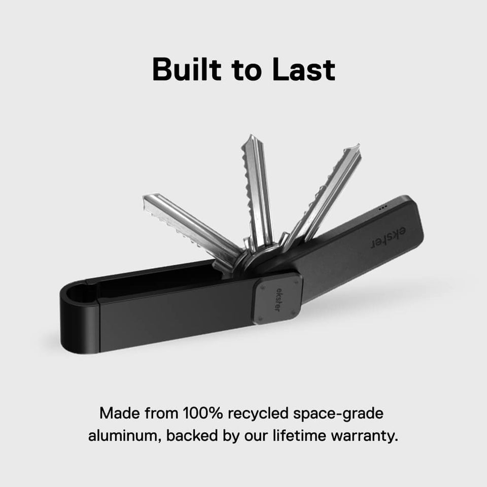 Key Case | Slim Key Cases Space-grade Aluminum & Leather | Ekster®